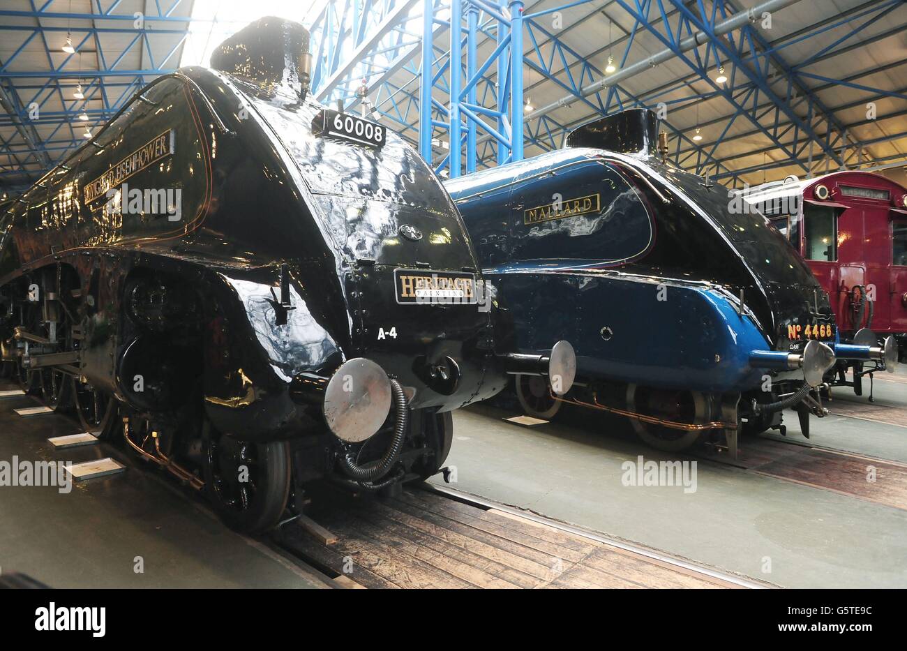 National Railway Museum Stock Photo - Alamy
