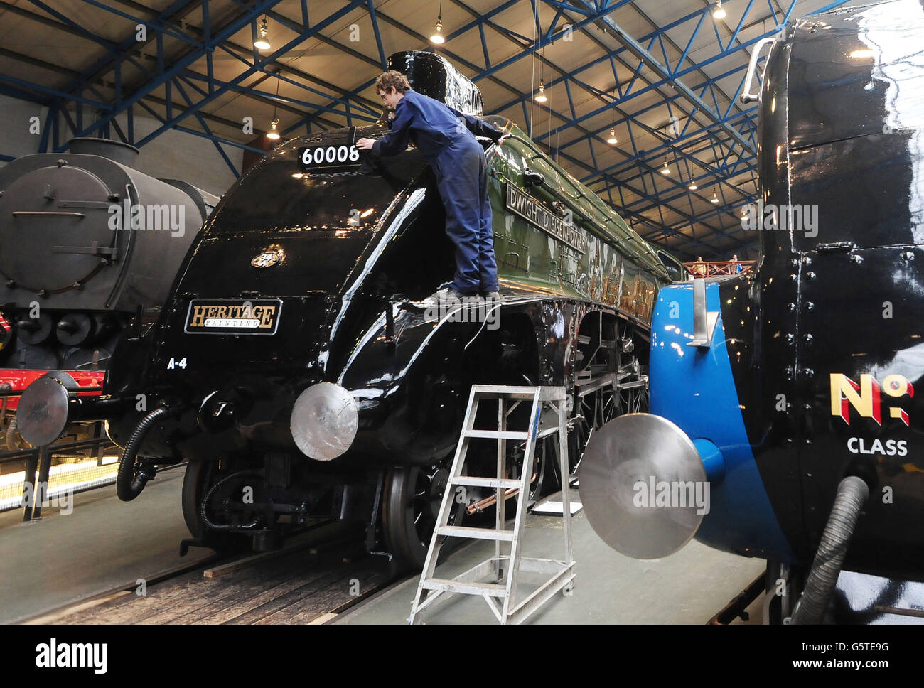 Apprentice engineer huw cairns hi-res stock photography and images - Alamy