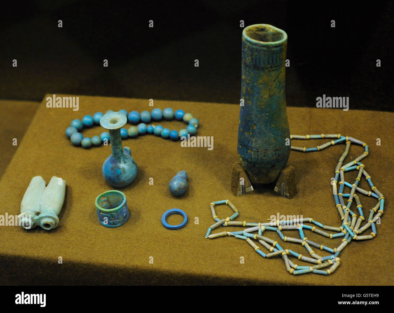 Trade in the Mediterranean area. Different objects exported from Egypt ...