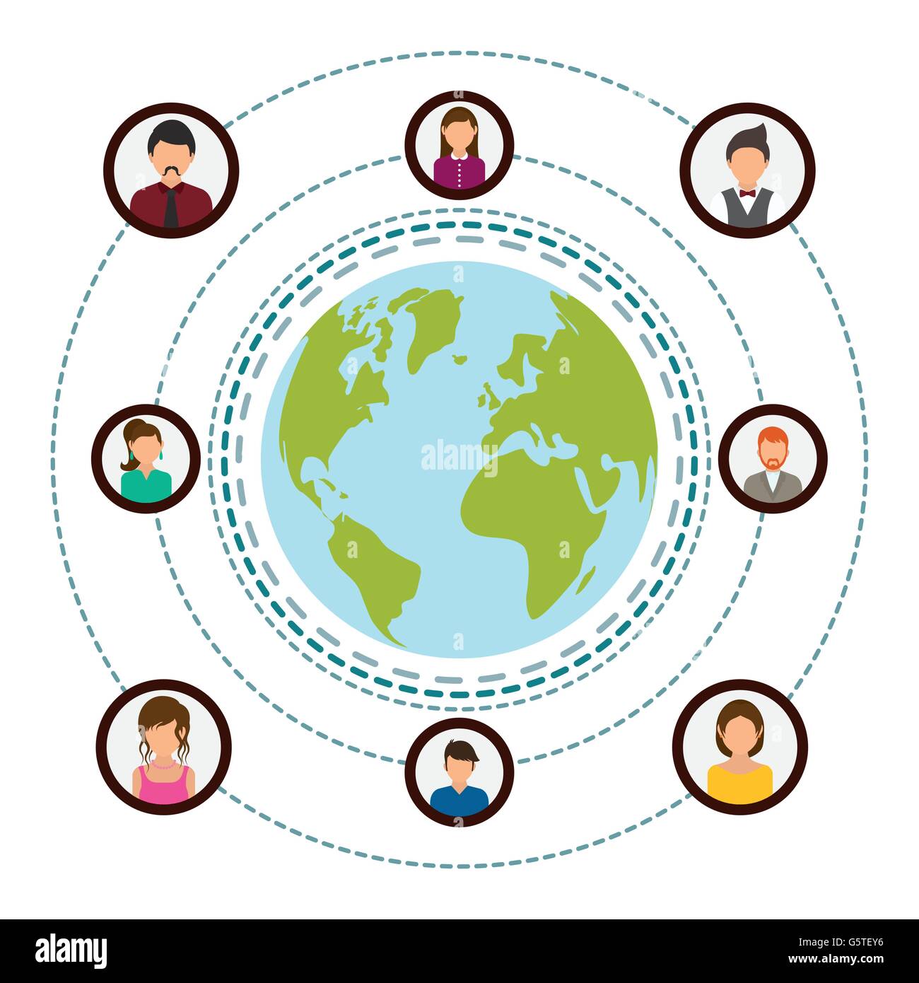 Network design. illuistration Stock Vector Image & Art - Alamy