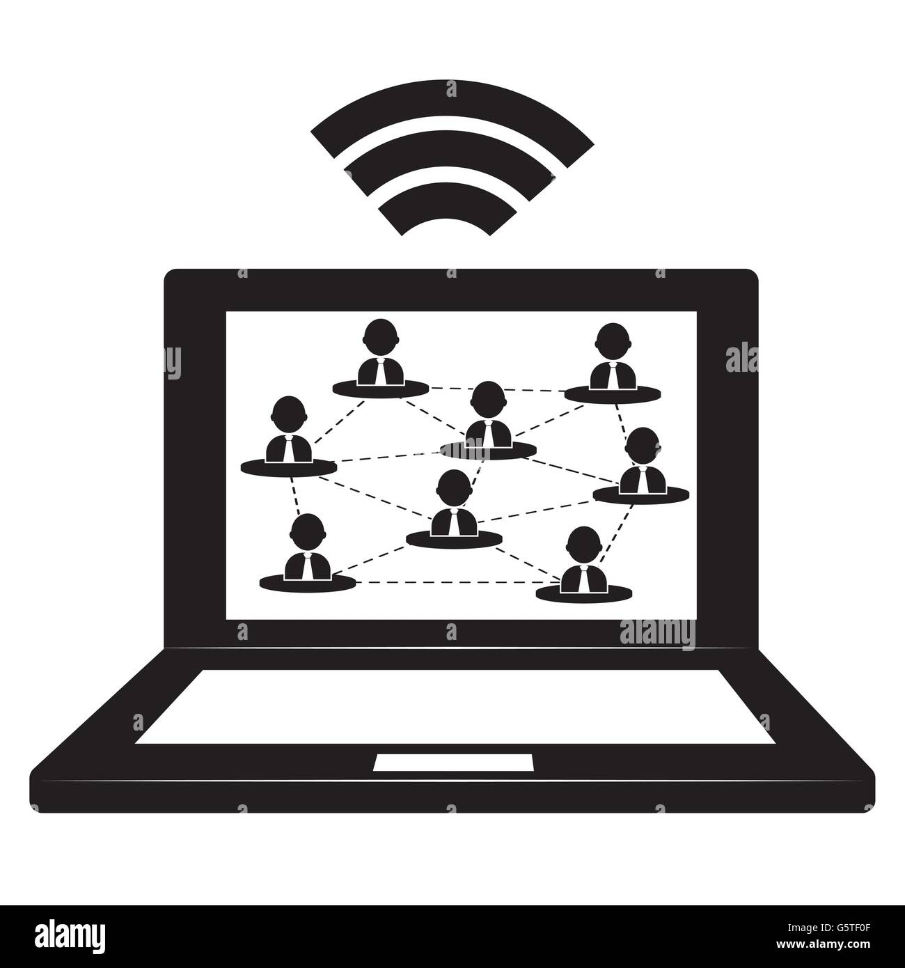 Network design. illuistration Stock Vector Image & Art - Alamy