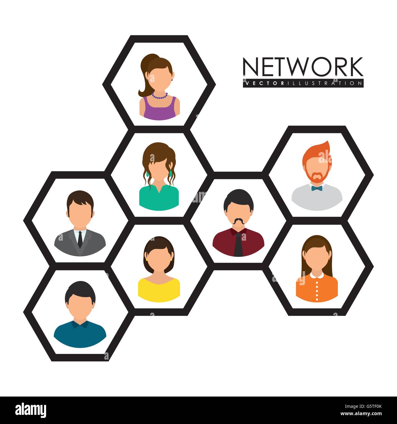 Network design. illuistration Stock Vector Image & Art - Alamy