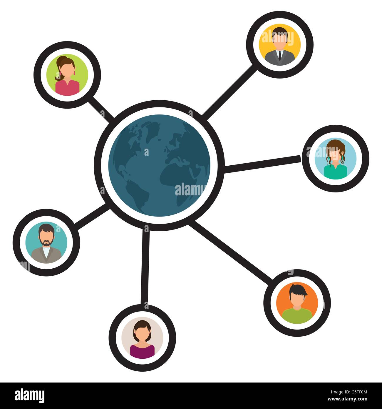 Network design. illuistration Stock Vector Image & Art - Alamy