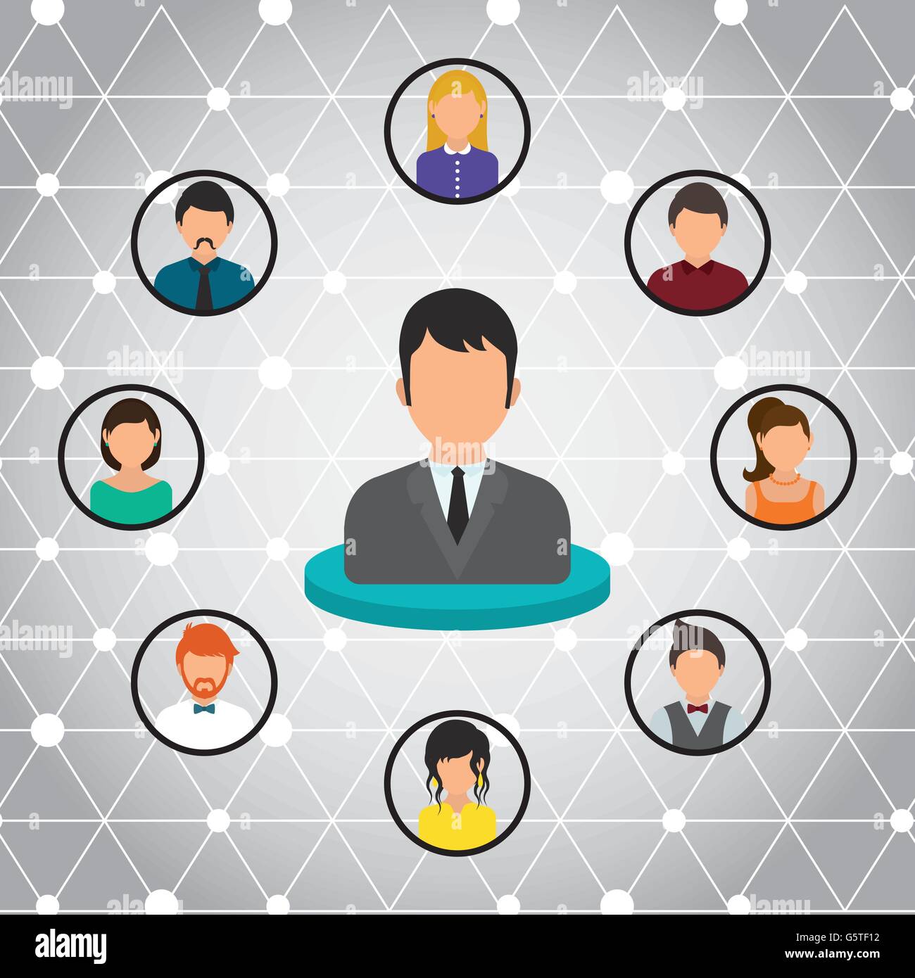 Network design. illuistration Stock Vector Image & Art - Alamy