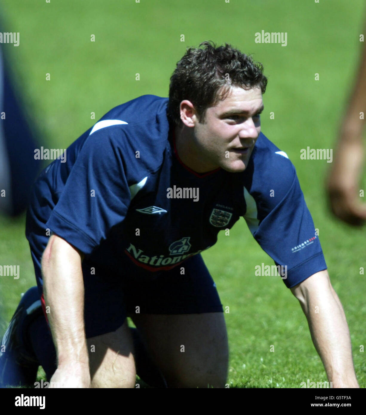 Football training david dunn hi-res stock photography and images - Alamy