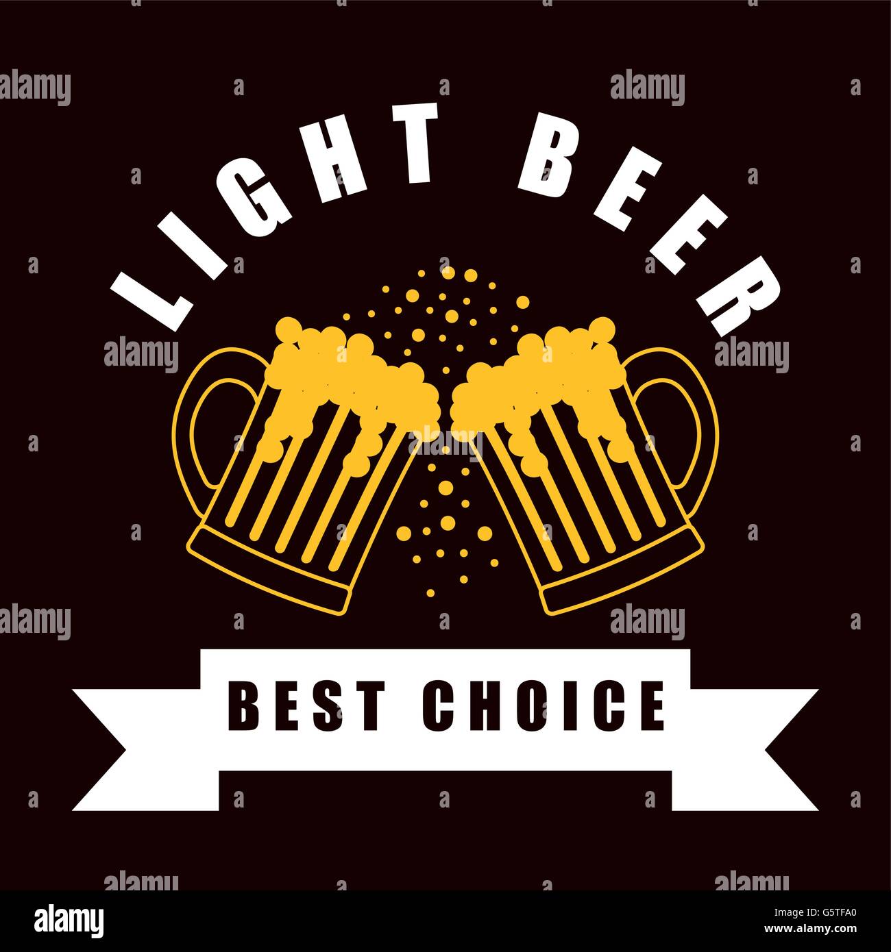 Beer design. illuistration Stock Vector Image & Art - Alamy