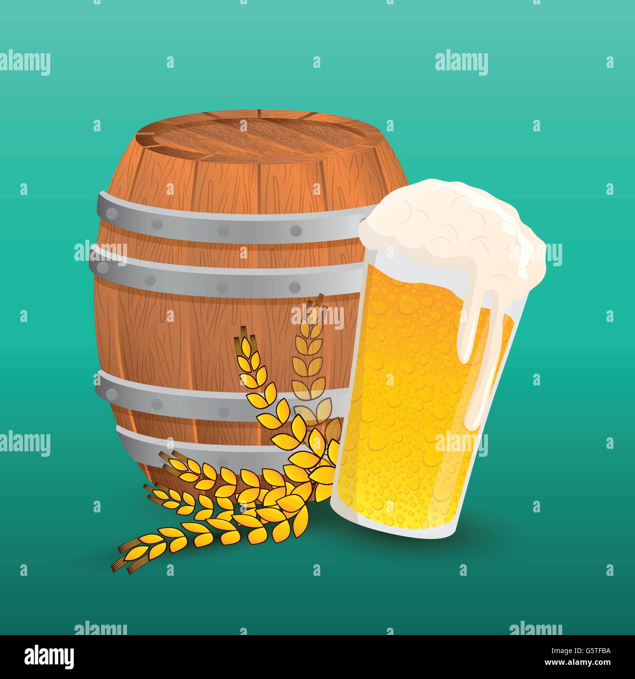 Beer design. illuistration Stock Vector Image & Art - Alamy