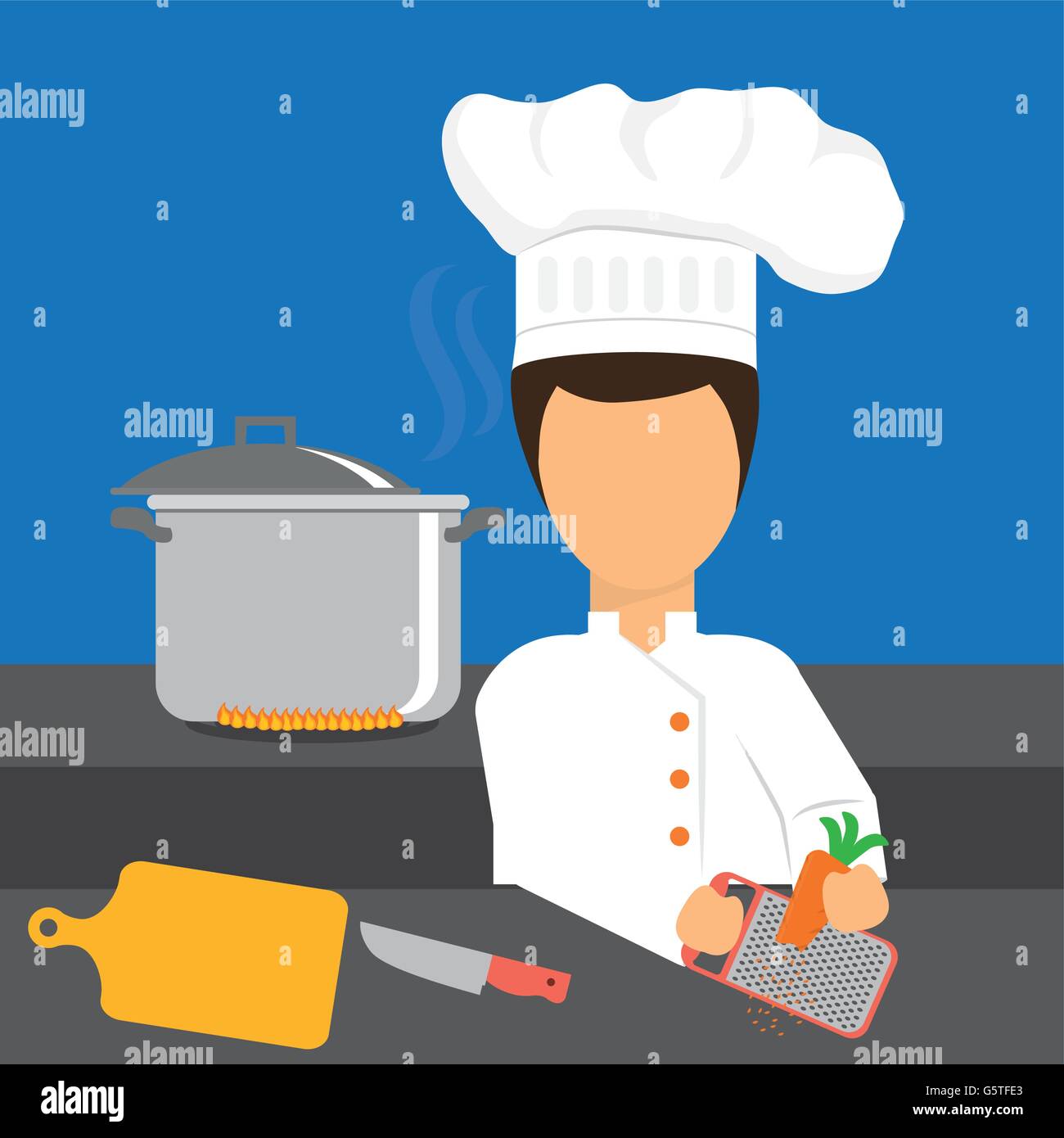 Chef design. illuistration Stock Vector Image & Art - Alamy