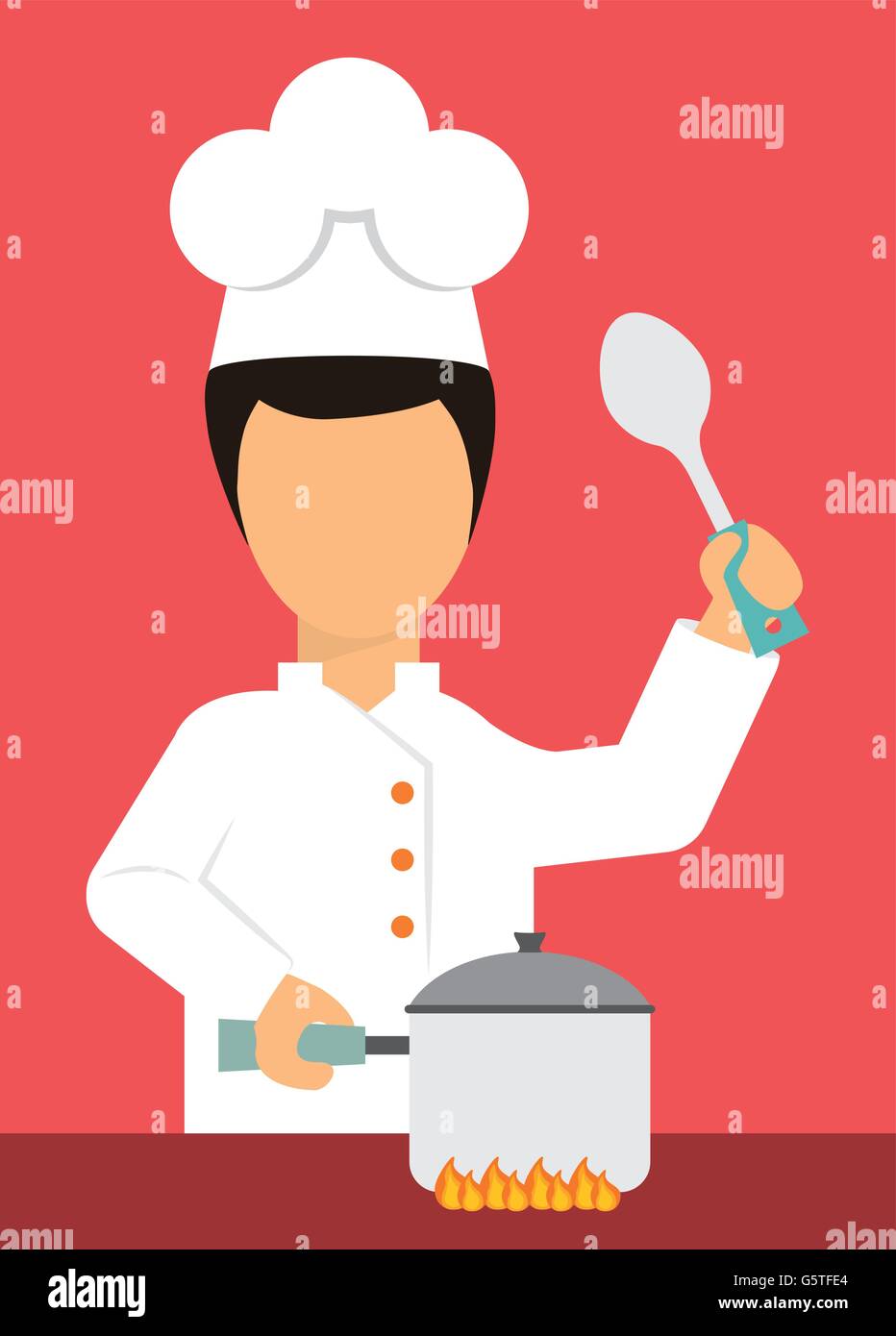 Chef design. illuistration Stock Vector Image & Art - Alamy