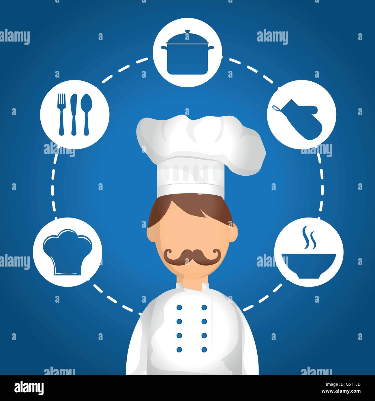 Chef design. illuistration Stock Vector Image & Art - Alamy