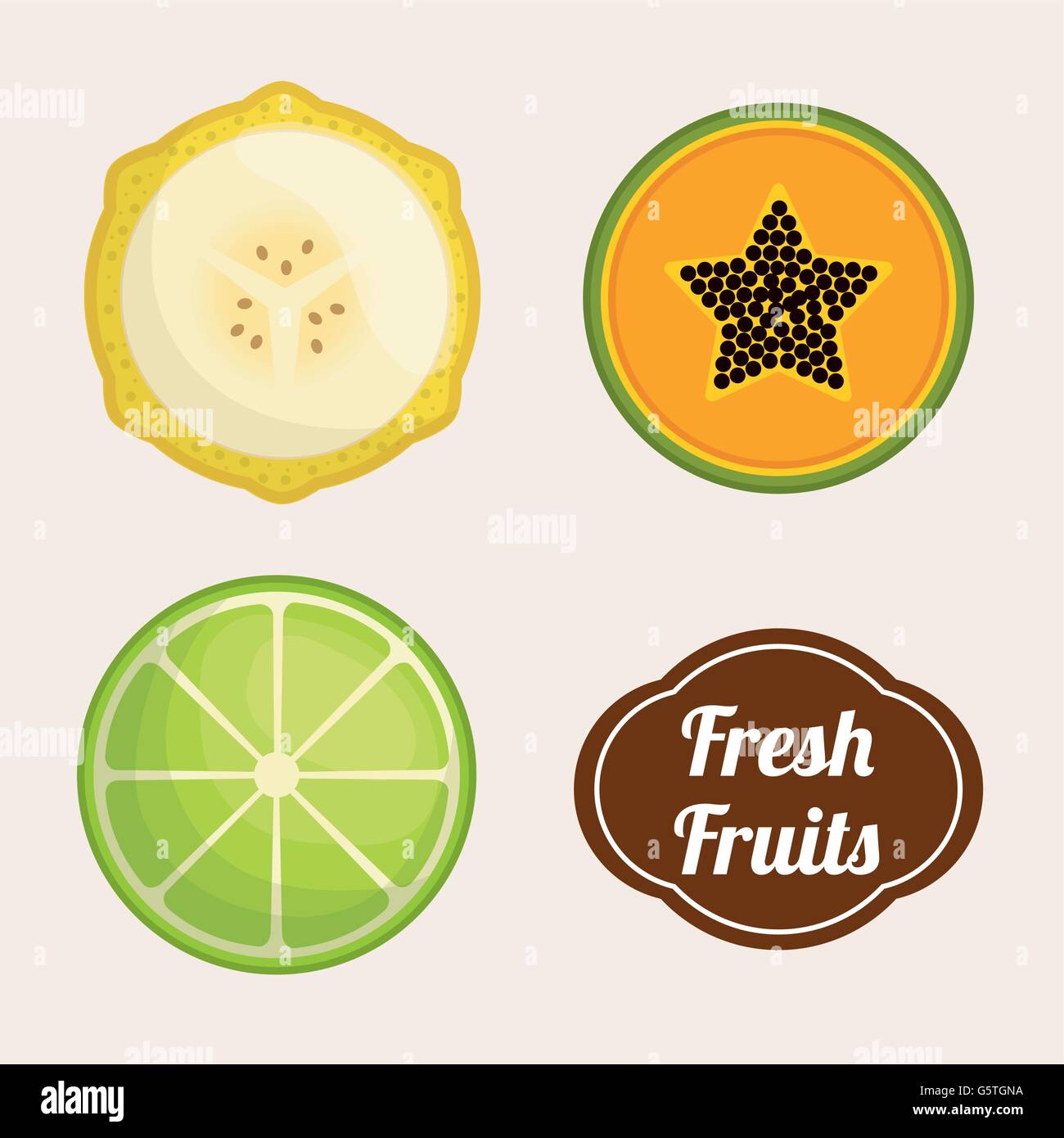 Fruits design. illuistration Stock Vector Image & Art - Alamy