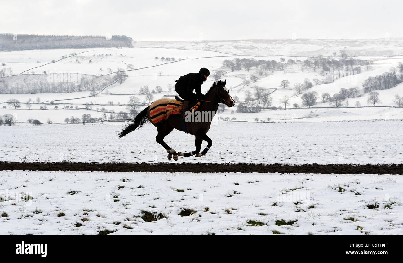 Winter weather Feb 11th Stock Photo - Alamy