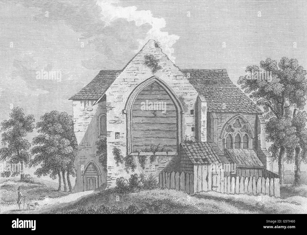 Latton priory Black and White Stock Photos & Images - Alamy