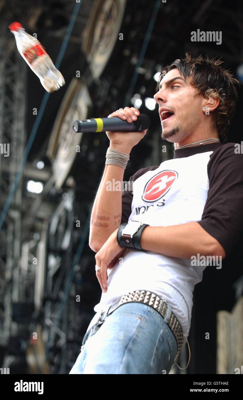 During the ozzfest annual rock music festival at donnington park hi-res ...