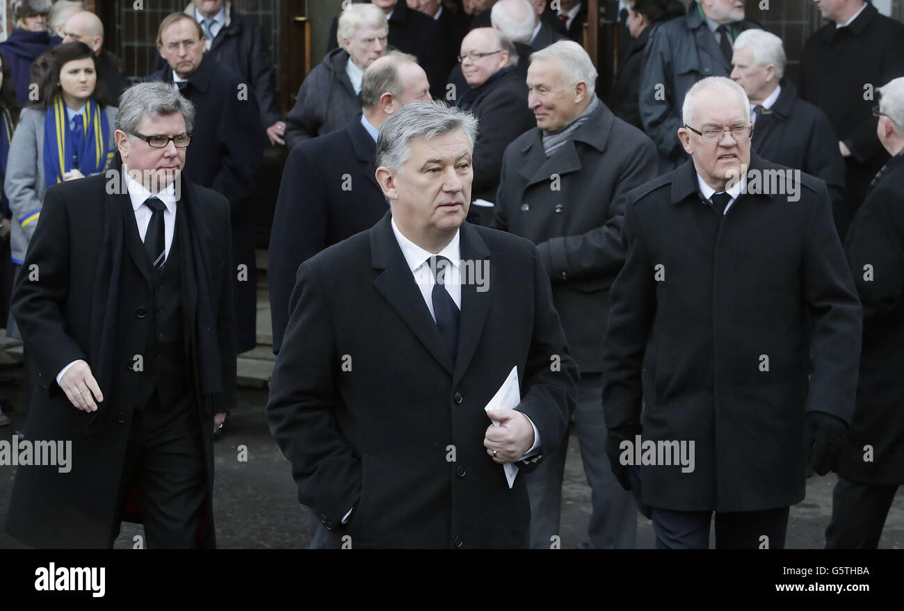 Sean Fallon funeral Stock Photo - Alamy