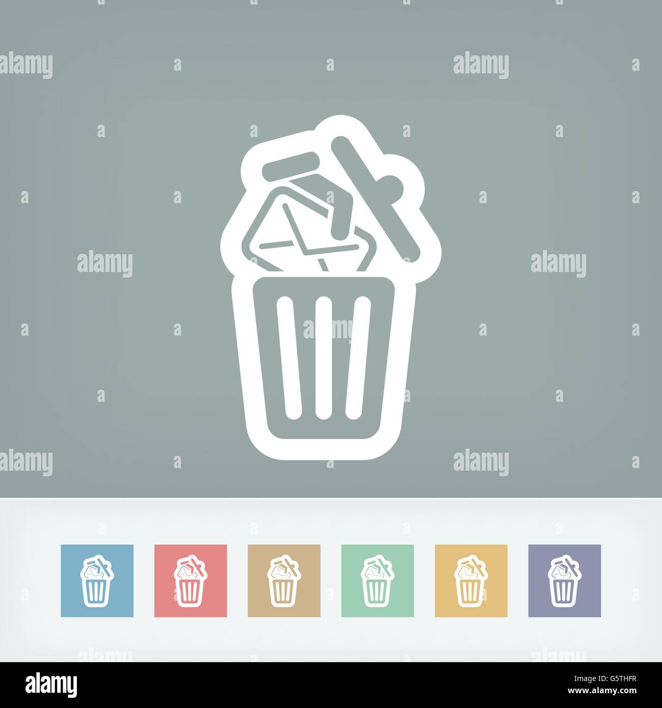 Waste mail Stock Vector Images - Alamy