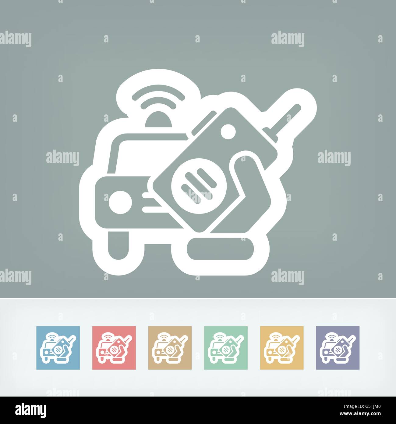 Police car radio Stock Vector Image & Art - Alamy