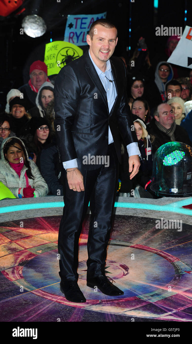 Ryan Moloney leaves Celebrity Big Brother, filmed at the Elstree ...
