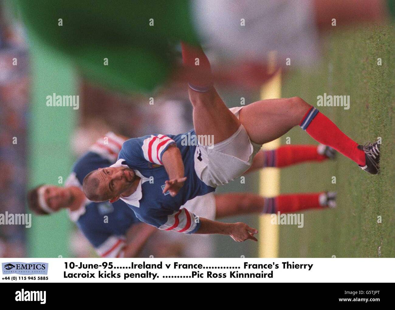 Rugby Union World Cup 1995 -Ireland v France Stock Photo - Alamy