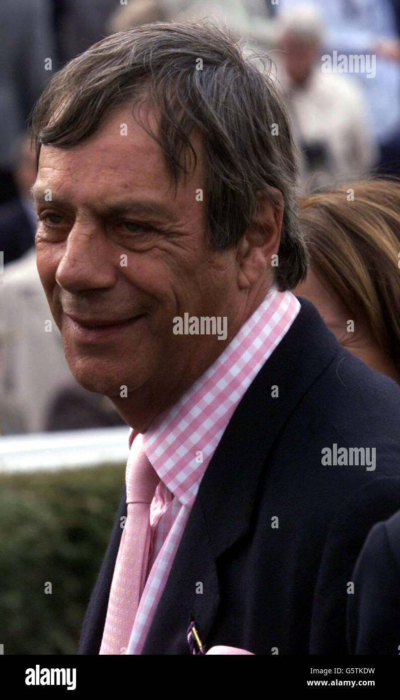 Henry Cecil Racehorse Trainer Rowley Mile Racecourse High Resolution ...