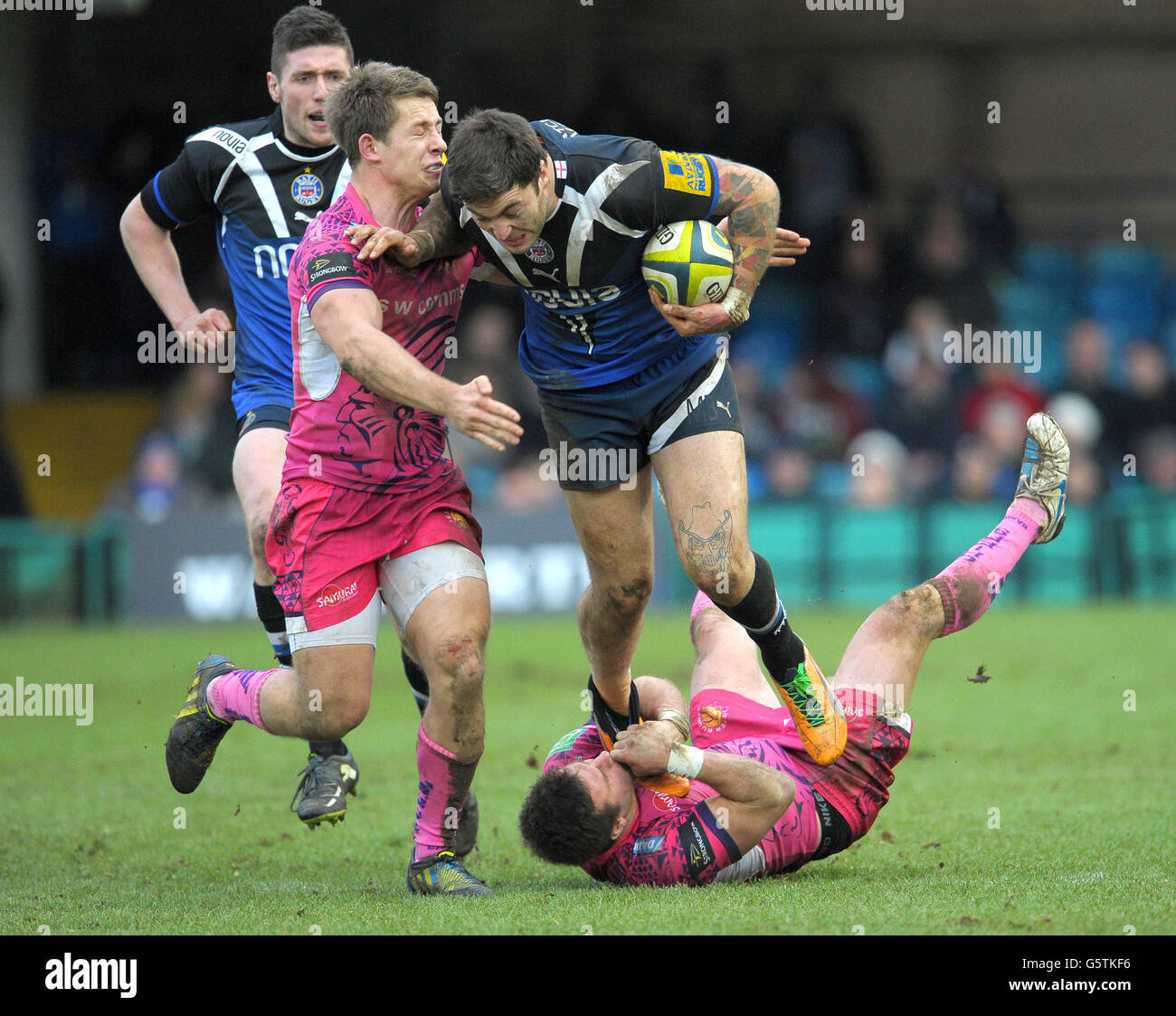 Rugby Union - LV=Cup - Bath Rugby v Exeter Chiefs - Recreation Ground ...