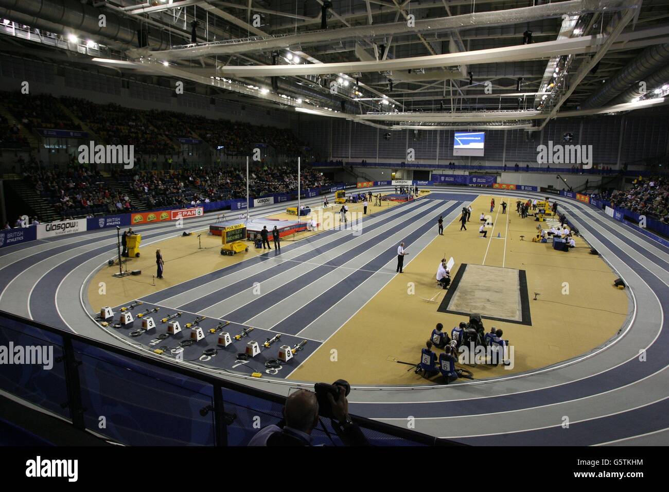 Athletics aviva international match emirates arena hi-res stock ...