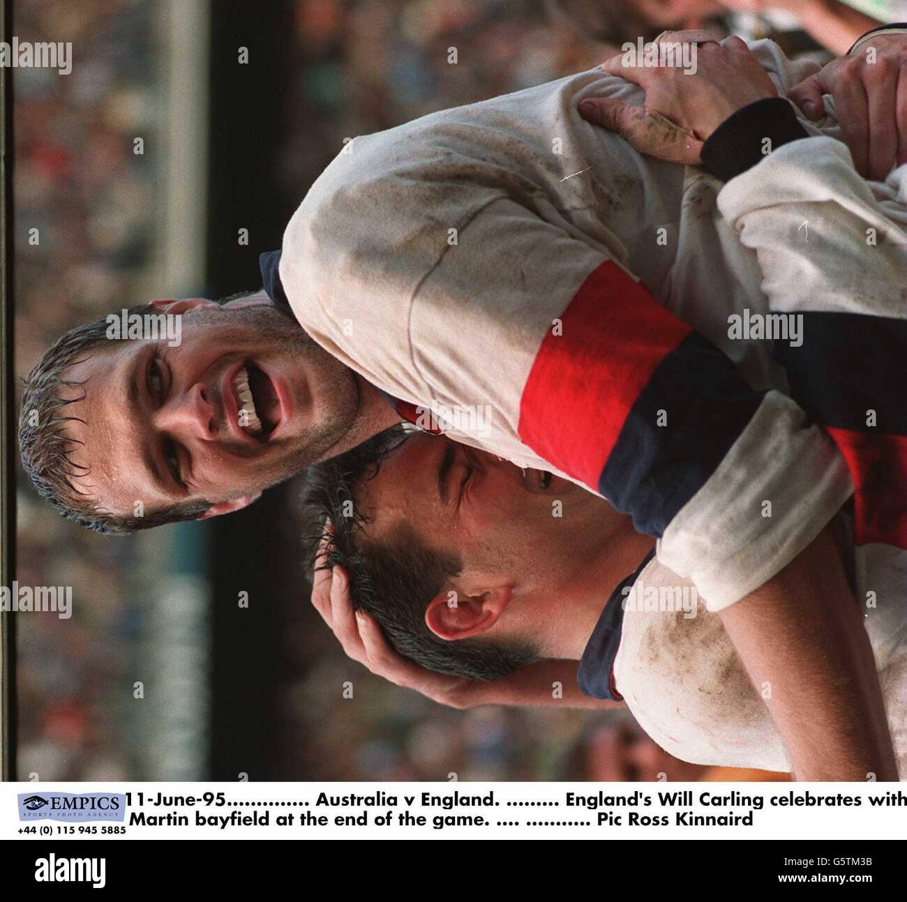 Rugby Union - Rugby World Cup 1995 - Australia v England Stock Photo ...