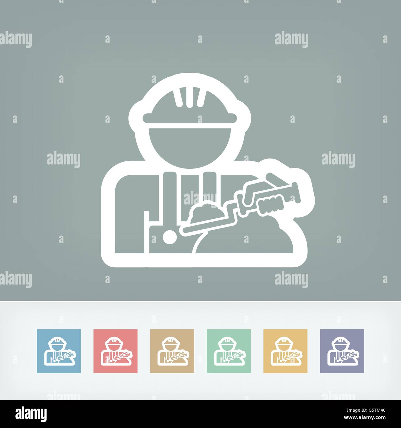 Masonry repairs Stock Vector Images - Alamy