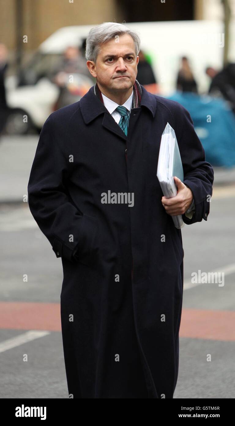 Chris Huhne court case Stock Photo - Alamy