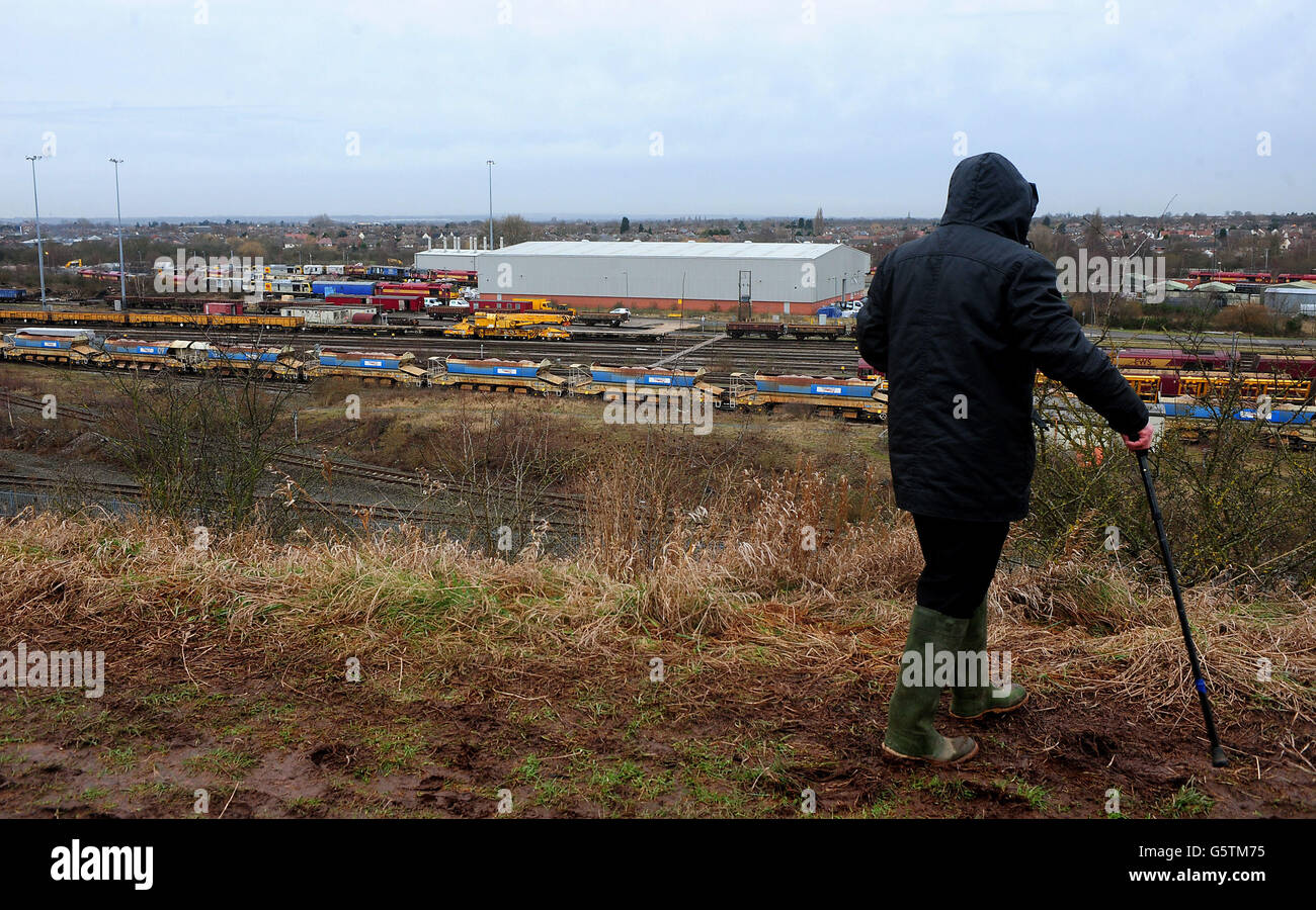 HS2 high-speed rail plan Stock Photo - Alamy
