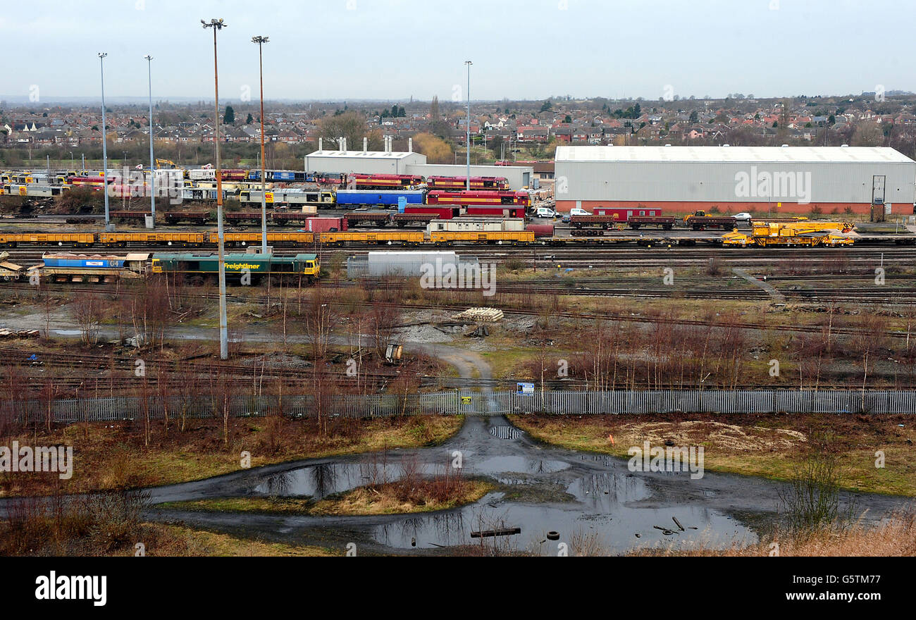 HS2 high-speed rail plan Stock Photo - Alamy
