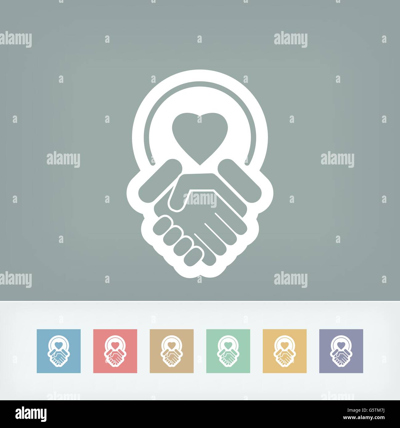 Lovers union icon Stock Vector Image & Art - Alamy