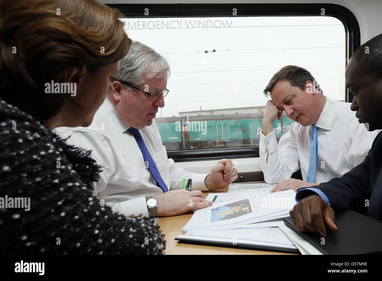 HS2 high-speed rail plan Stock Photo - Alamy