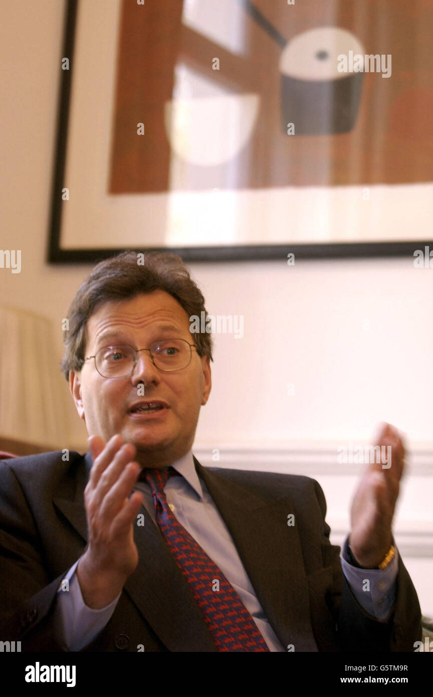 Attorney General Lord Peter Goldsmith Stock Photo - Alamy