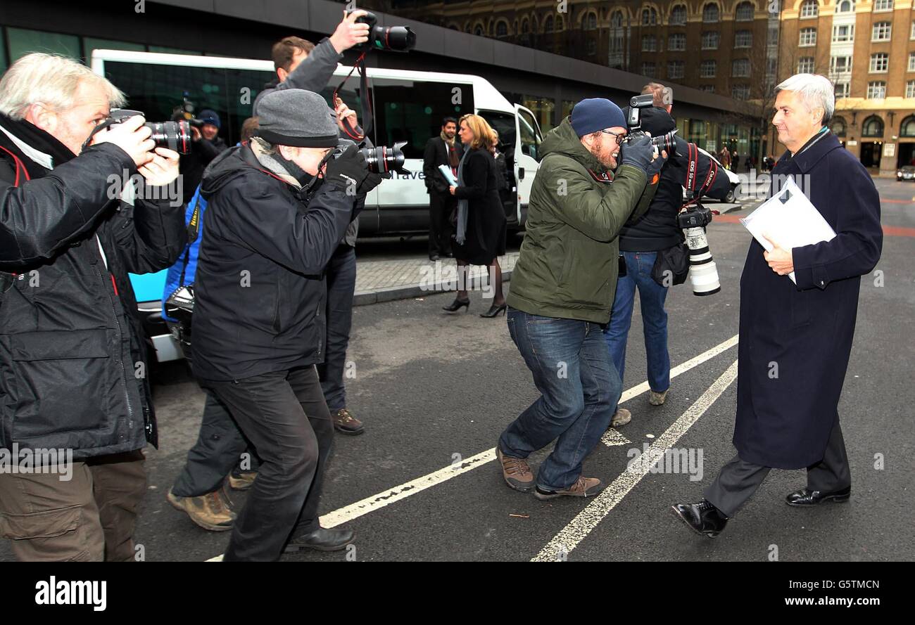 Chris Huhne court case Stock Photo - Alamy