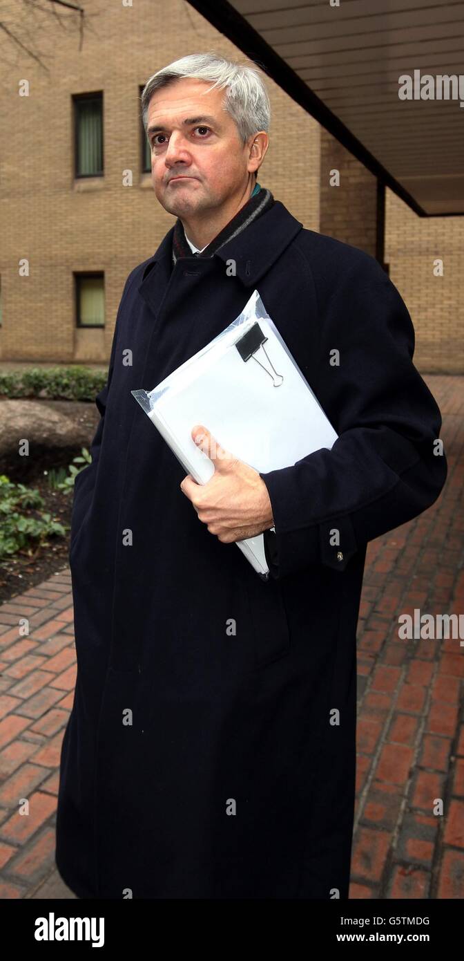 Chris huhne court case hi-res stock photography and images - Alamy