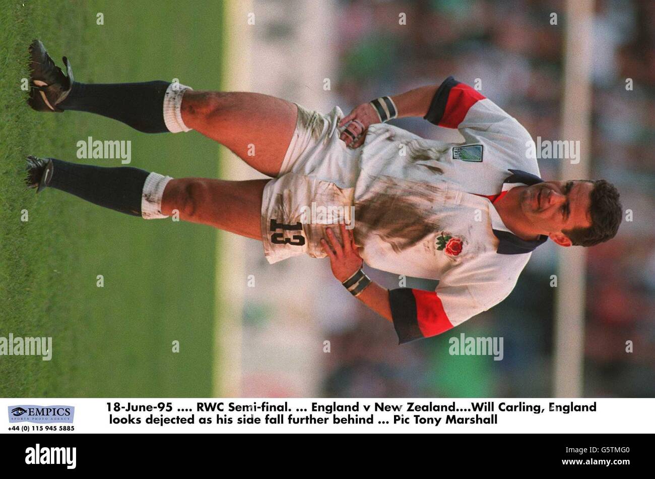 Rugby Union World Cup 1995 -England v NZ Stock Photo - Alamy