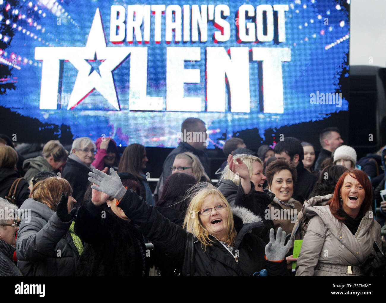 Britain's Got Talent auditions Stock Photo - Alamy