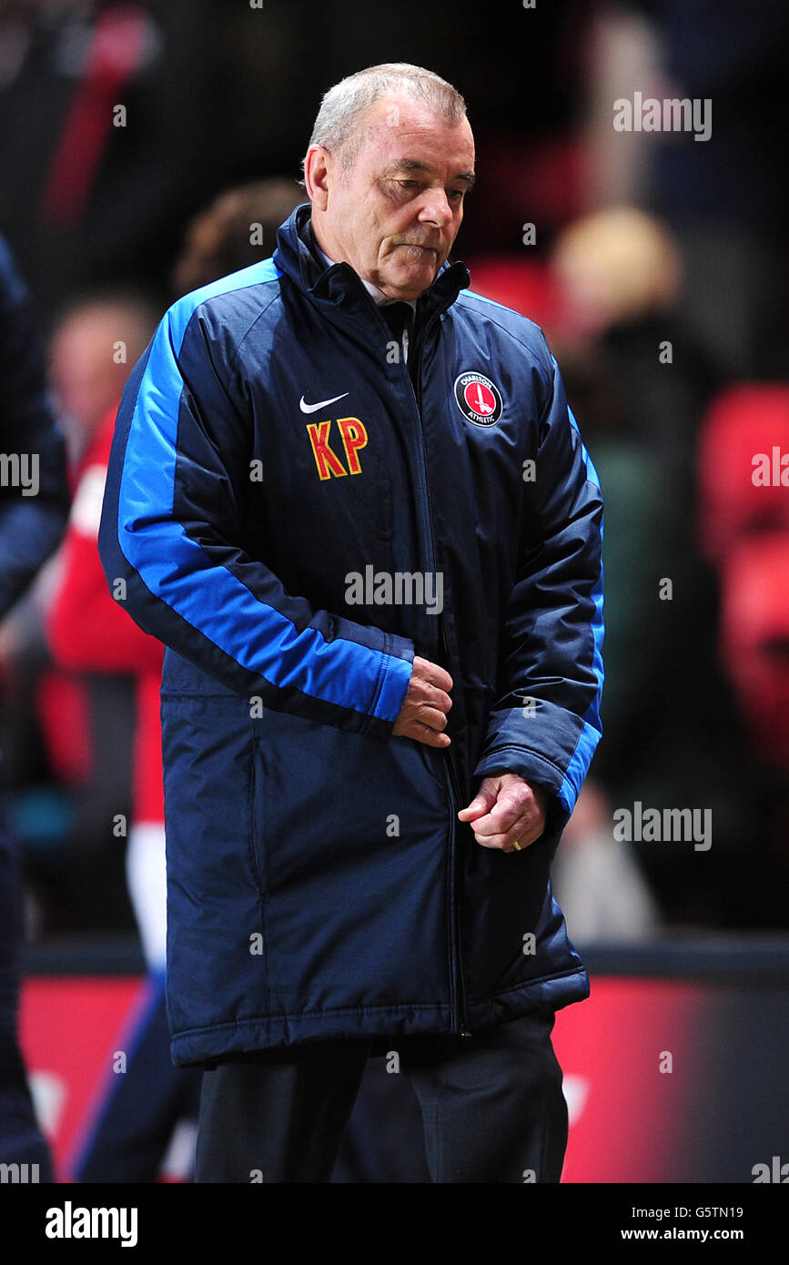 Charlton athletic football advisor keith peacock hi-res stock ...
