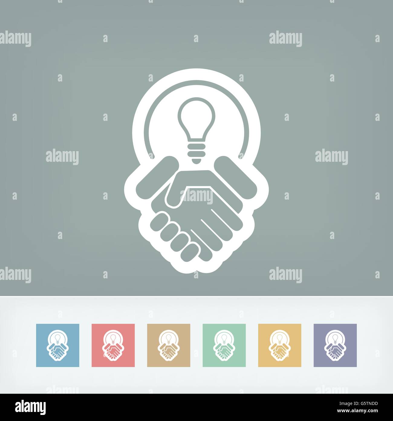 Agree new idea icon Stock Vector Image & Art - Alamy