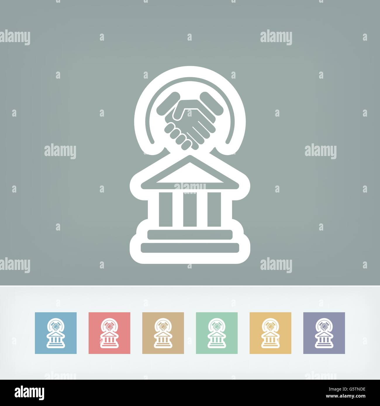 Legal agreement icon Stock Vector Image & Art - Alamy