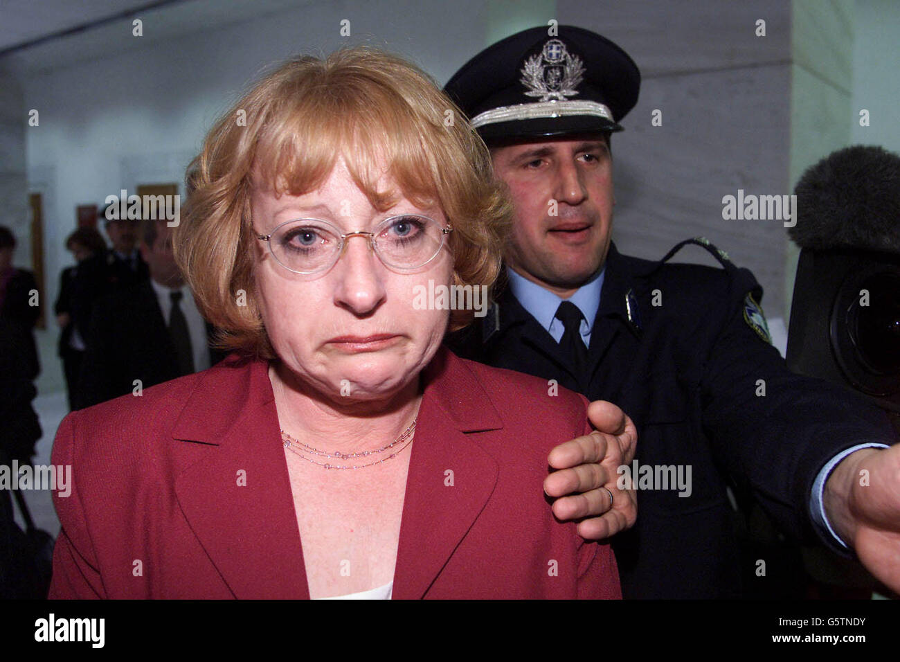 Plane spotters in Greece Stock Photo - Alamy