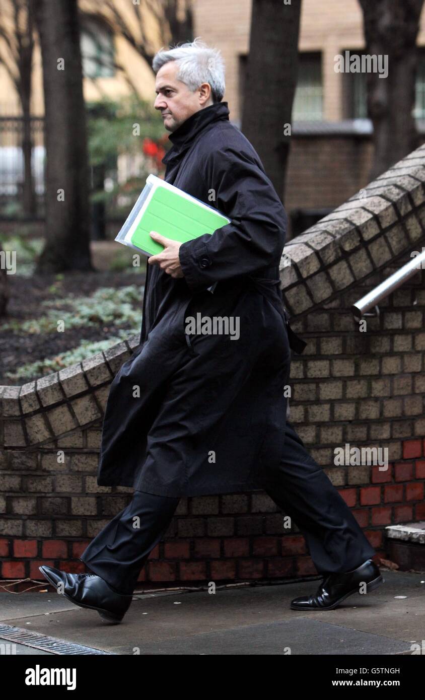 Chris Huhne court case Stock Photo - Alamy