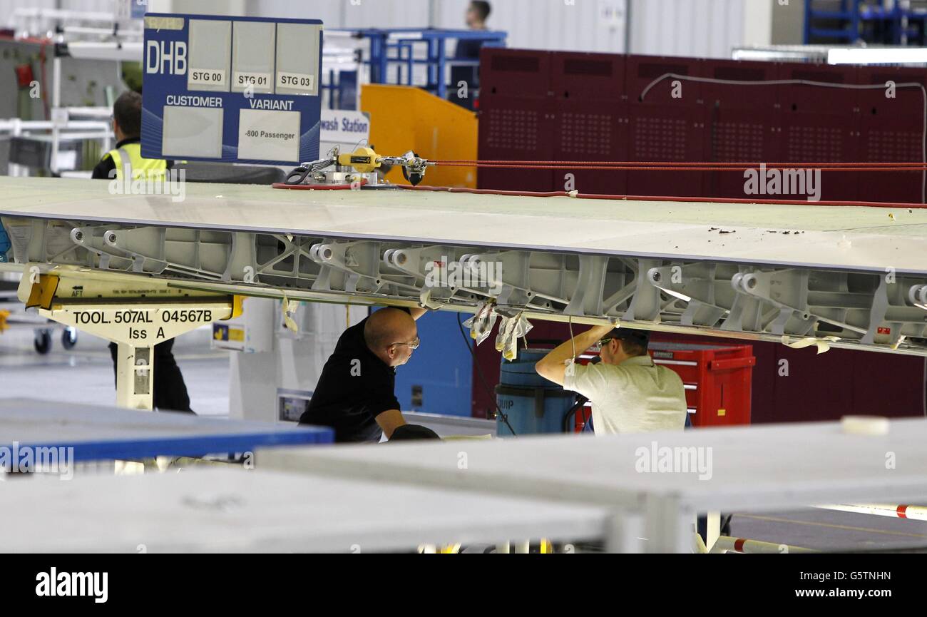 Airbus wings broughton hi-res stock photography and images - Alamy