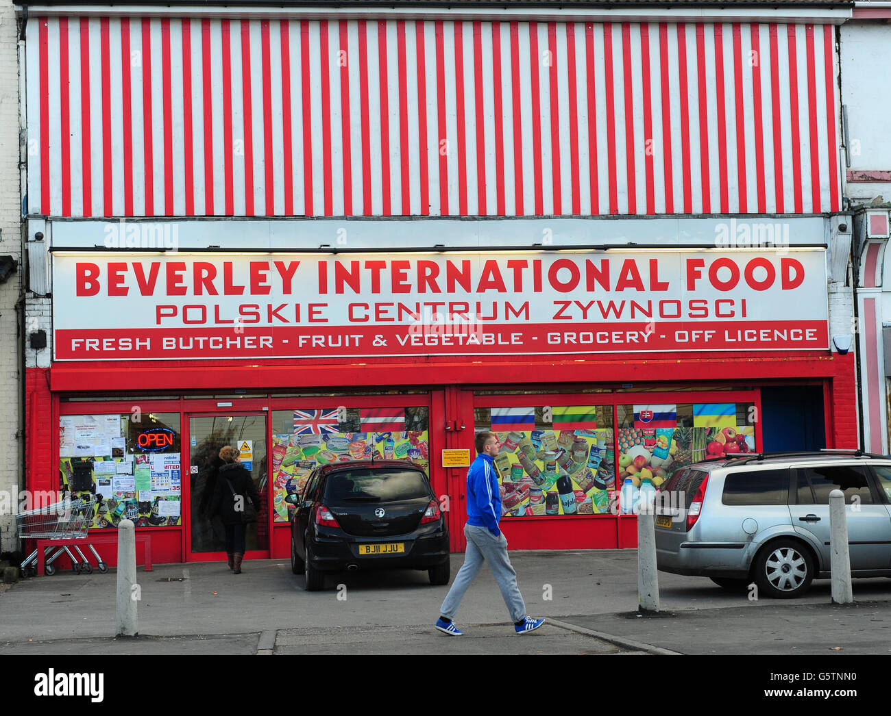 Polish: Second most spoken language. A general view of a Polish store ...