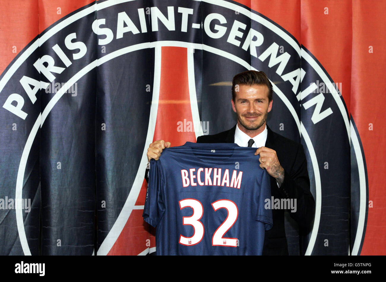Soccer - Paris Saint-Germain Press Conference - David Beckham Unveiling ...