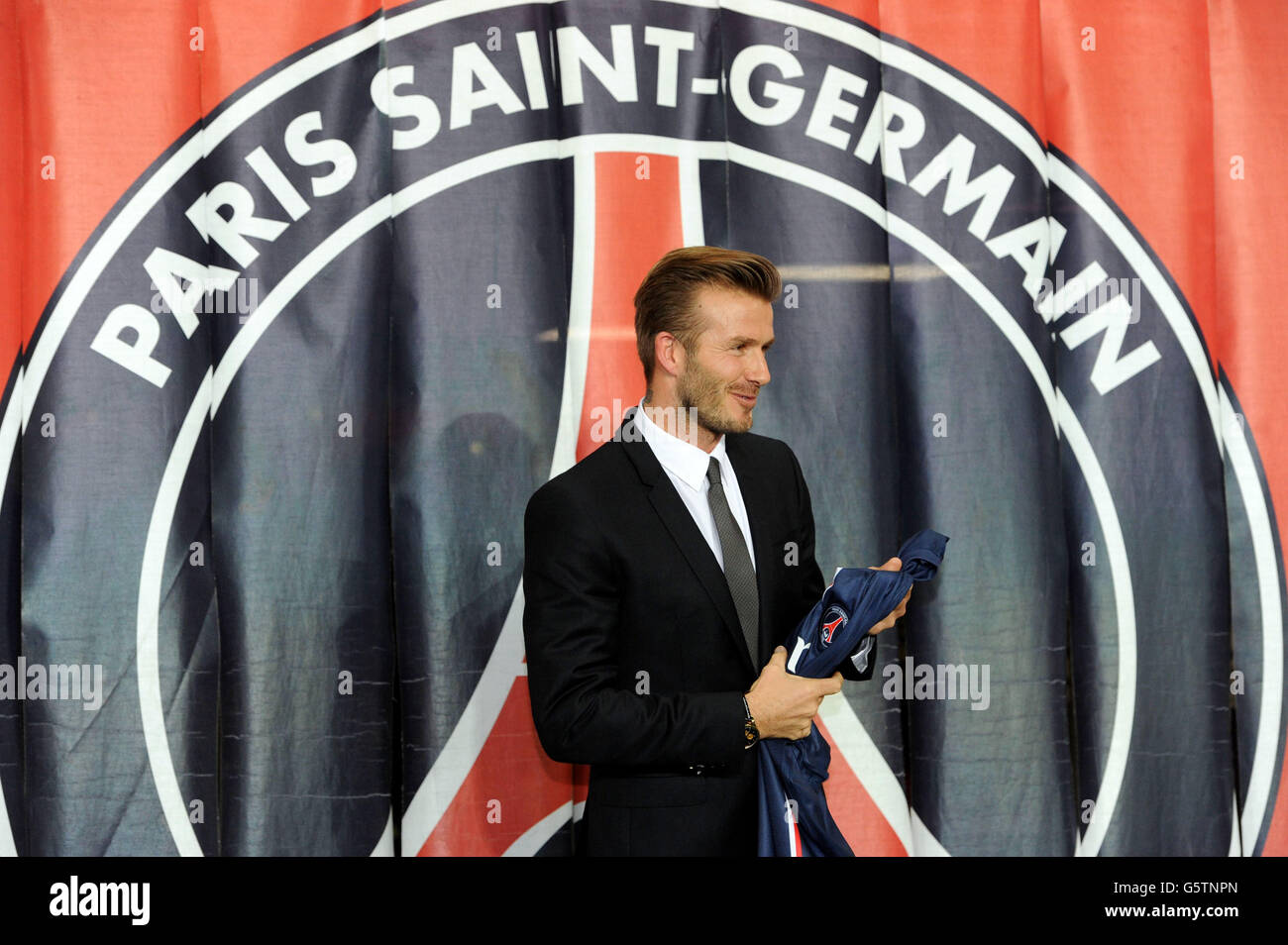 Soccer - Paris Saint-Germain Press Conference - David Beckham Unveiling ...