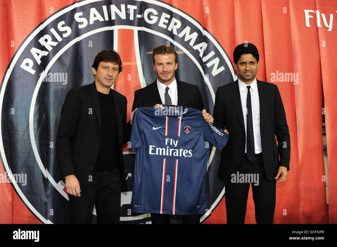 Soccer - Paris Saint-Germain Press Conference - David Beckham Unveiling ...