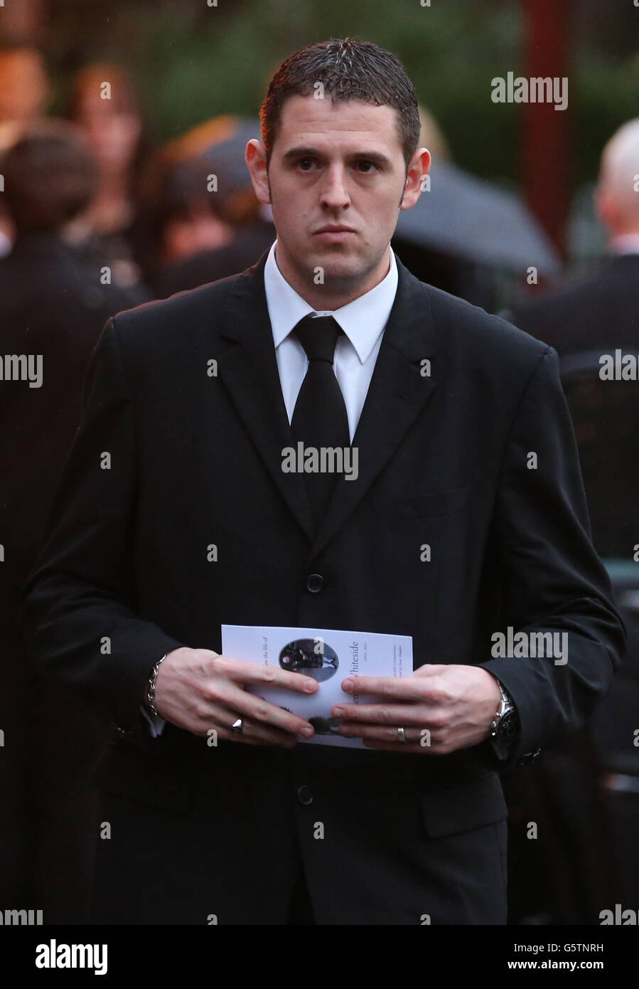 Kenny Whiteside funeral Stock Photo - Alamy