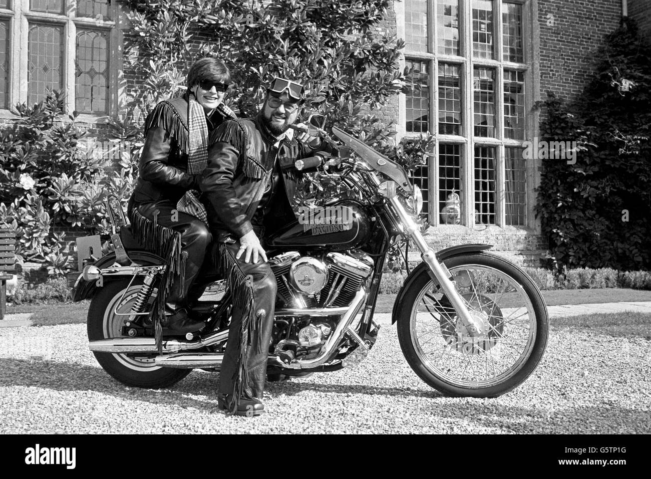 Millionaire businessman Peter de Savary and his wife Lana don ...